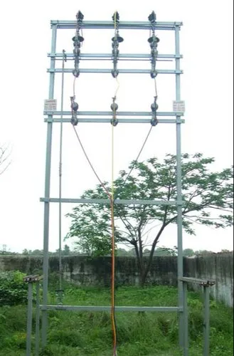 Double Pole Structure, Shape : Square - Power Grid Switchgear Pvt. ltd ...