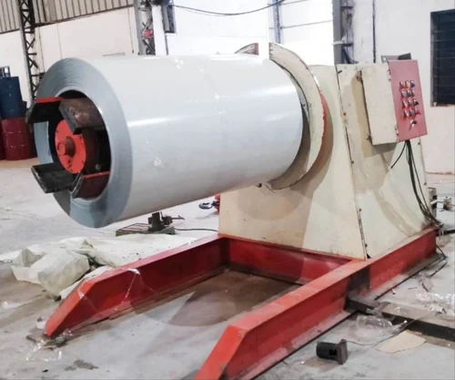Mild Steel Hydraulic De Coiler Machine, for Industrial, Power ...