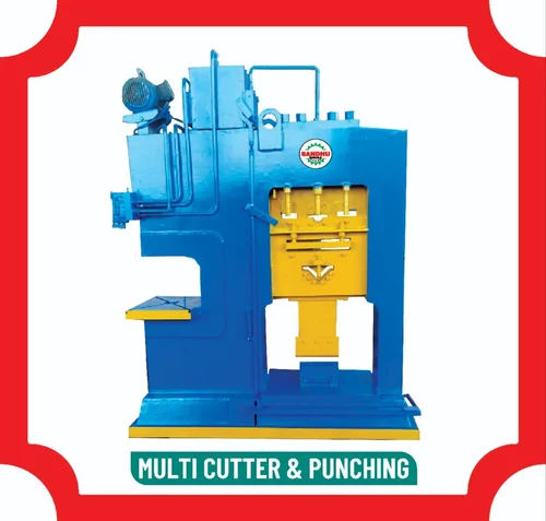 Mild Steel Semi Automatic Hydraulic Punching Machine, Capacity : 50 Ton ...