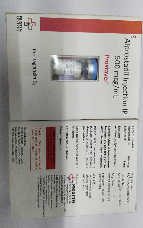 Neon prostaver alprostadil injection, for Commercial, Medicine Type ...
