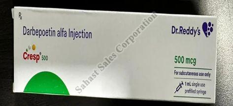 Cresp 500mcg injection, Packaging Size : pfs - Sahast Sales Corporation ...