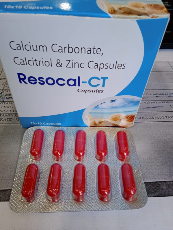 Resocal CT Capsules, for Hospital, Clinical, Form : Hardgel at Rs 120 ...