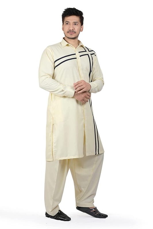 Mens Stylish Pathani Suit, Technics : Machine Made, Pattern : Printed ...