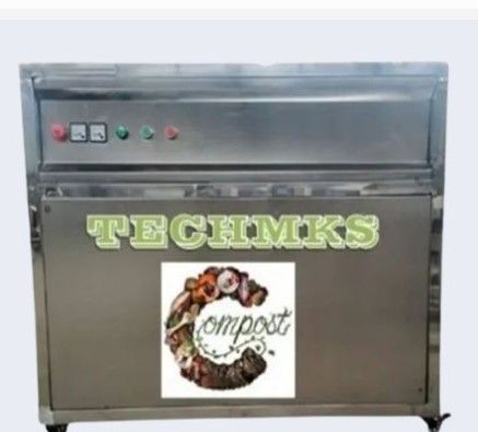 TECHMKS Electric Semi Automatic Organic Waste Compost Machine, for ...