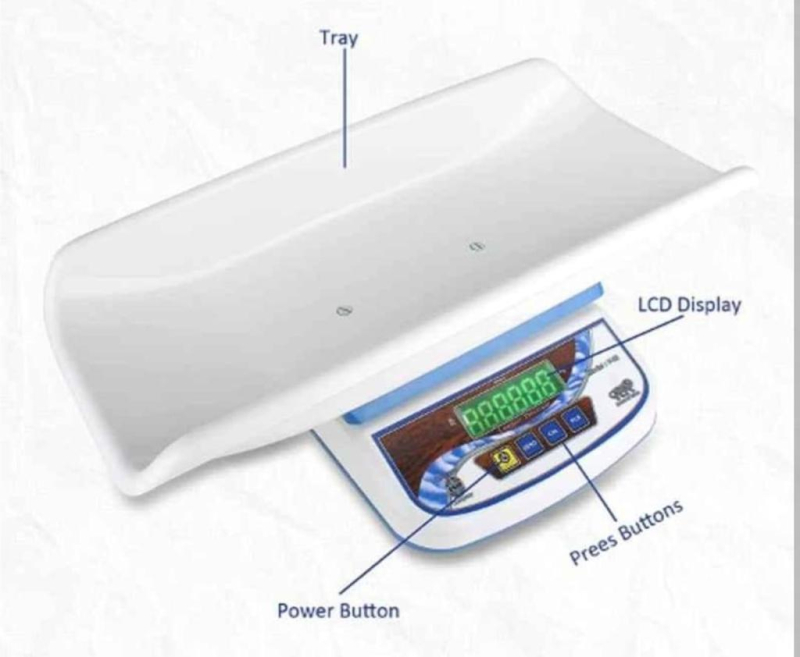 Square Digital Baby Weighing Scale, Voltage : 220V, Color : Mulit ...