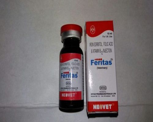 Feritas Veterinary Injection, for Improve Bload Qualtity, Packaging ...