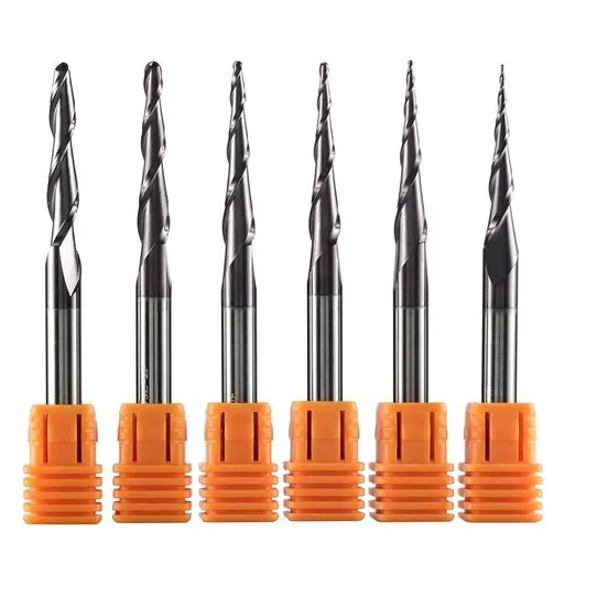 Polished High Speed Steel Hss Taper End Mill at Best Price in Pune | G ...