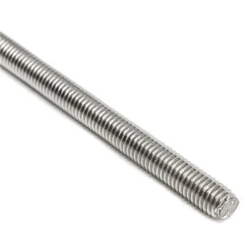 Polished Stainless Steel Threaded Rod, Length : 100 Mm at Rs 42 ...