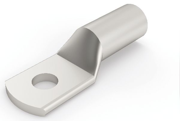 High Conductivity ETP-Copper Long Barrel Cable Lugs, Color : Silver ...