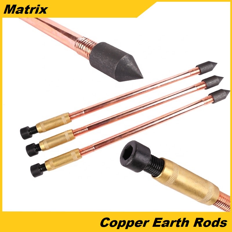 Rectangle Copper Earth Rods, Certification : ISI Certified, Length ...