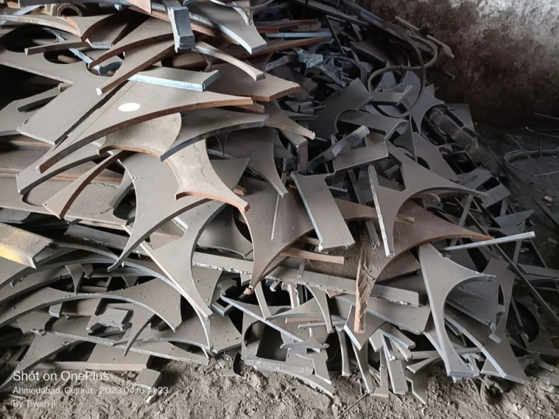 Crca Cut Sheet Metal Scrap, For Industrial, Capacity : 20 Ton Per Day ...