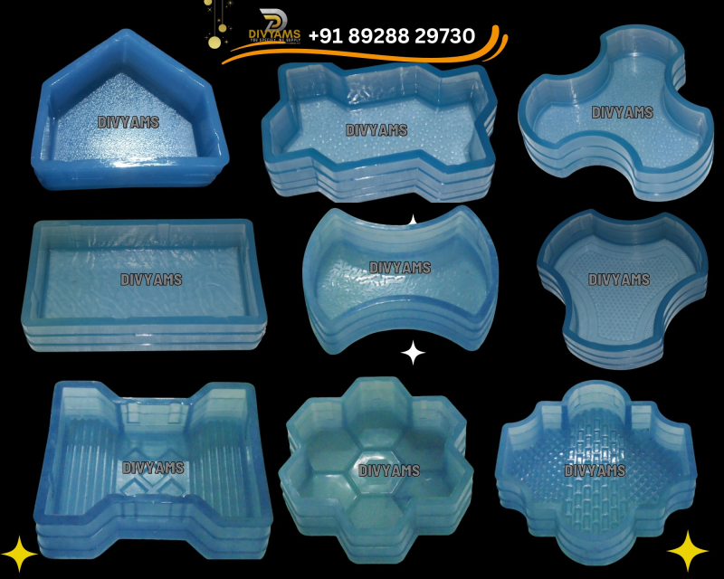 Polished Pvc Paver Moulds, For Flooring, Feature : Attractive Look ...