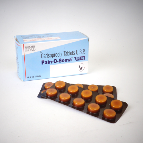 Pain O Soma 500mg Tablets, Packaging Type : Blister, Type Of Medicines : Allopathic - Narayana ...