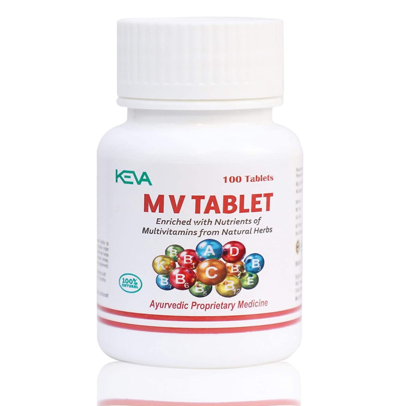 Keva Multivitamin Tablets 100 - Kartik Enterprises, Delhi