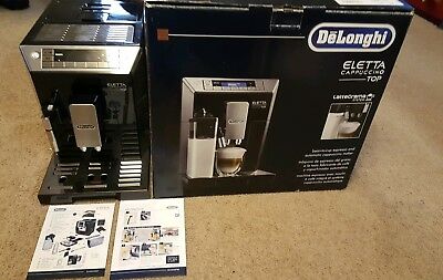Delonghi-eletta-automatic-espresso-machine-cappuccino-latte-maker-ecam45760b, Voltage : 440v ...