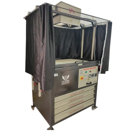 Semi Automatic 4 kW Mild Steel Screen Exposure Machine, Voltage : 220 V ...