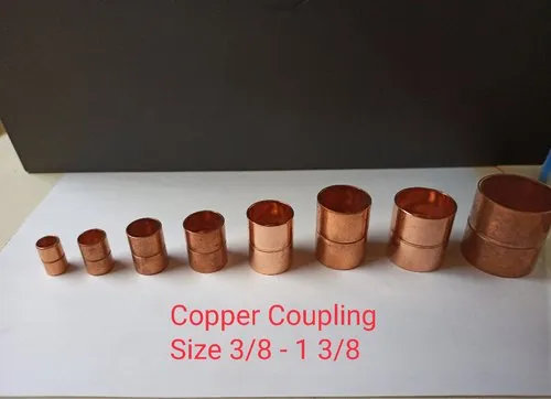 Golden Round Copper Coupling at Best Price in Ahmedabad | Vraj Aircon