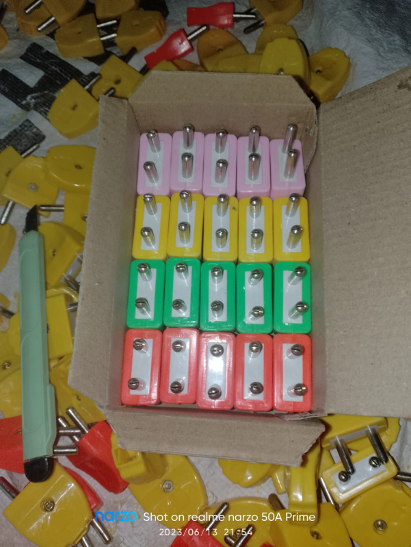 Best Quality 2 Pin plug, Voltage : 5 Amp at Rs 110 / 20 in Delhi ...