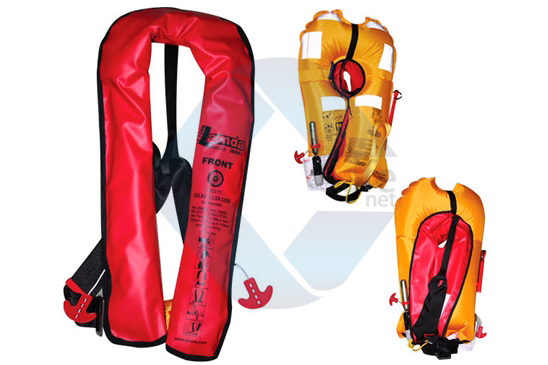 Inflatable Life Jacket, Color : Red at Best Price in Mumbai | National Safety Solution