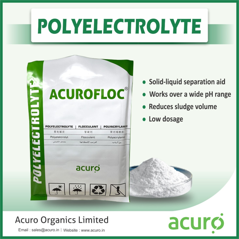 ACUROFLOC Polyelectrolyte at Rs 170 / kg in Delhi | Acuro Organics Limited