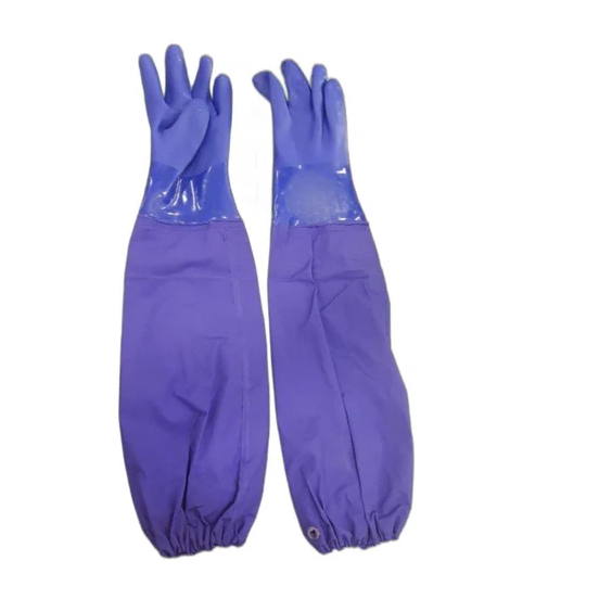 Pvc Supported Hand Gloves, Pattern : Plain, Size : Large at Rs 95 ...