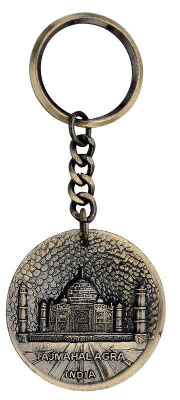 Bronze Mild Steel Taj Mahal Keychain, Pattern : Printed, Specialities ...