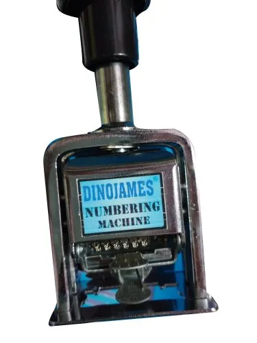 Dinojames Manual Stainless Steel Numbering Machine at Rs 499 / Piece ...