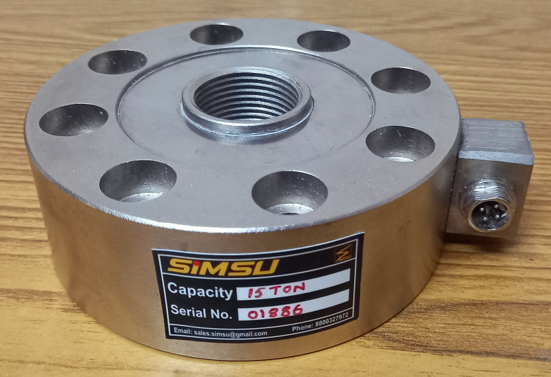 Round Universal Pancake Loadcell, for Industrial Use, Model Number : SIMSU-PAN-UL at Rs 11,800 ...
