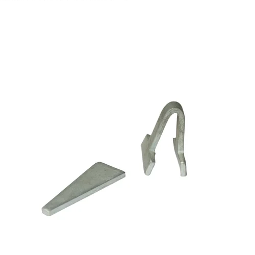 Silver Self Finished Mild Steel Wedge Clip at Rs 12 / Piece | Faith ...