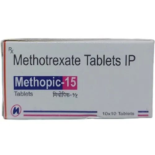 Methopic Methotrexate 15mg Tablets, Packaging Type : Box at Rs 330 ...