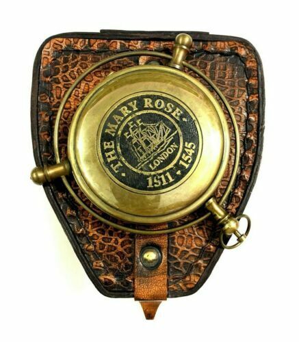 Nautical Brass Push Button Compass, Feature : Accurate, FIne Finished ...