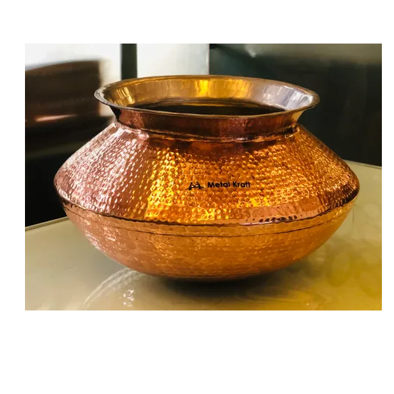 Metal Copper Handi at Rs 4,500 / Piece in Delhi | Metal Kraft