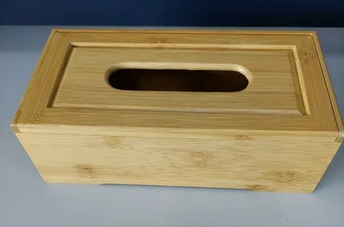 Wooden Tissue Box, Shape : Rectangular at Rs 450 / Piece | M & Z Imports