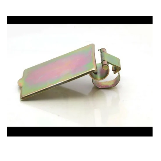 Zinc Plating Polished Sheet Metal Clamps, For Door, Window, Size : 4 ...