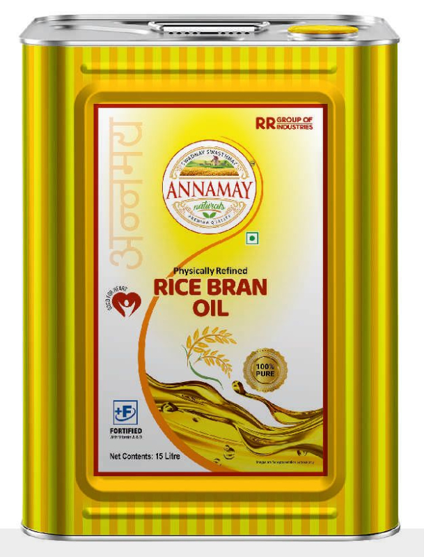15 Kg Physically Refined Rice Bran Oil at Rs 125 / Litre in Lucknow | Rukmani Industries