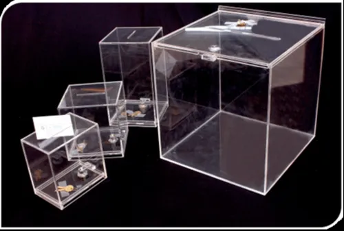 Acrylic Drop Box at Rs 150 / Piece in Mumbai | S K Acrylic