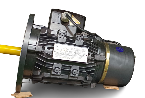 Polished Cast Iron 50hz 15kg Ac Brake Motor, For High Efficiency ...