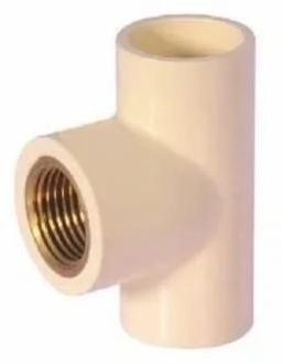 CPVC Threaded Brass Tee, for Pipe Fittings, Feature : Waterproof, Rust ...
