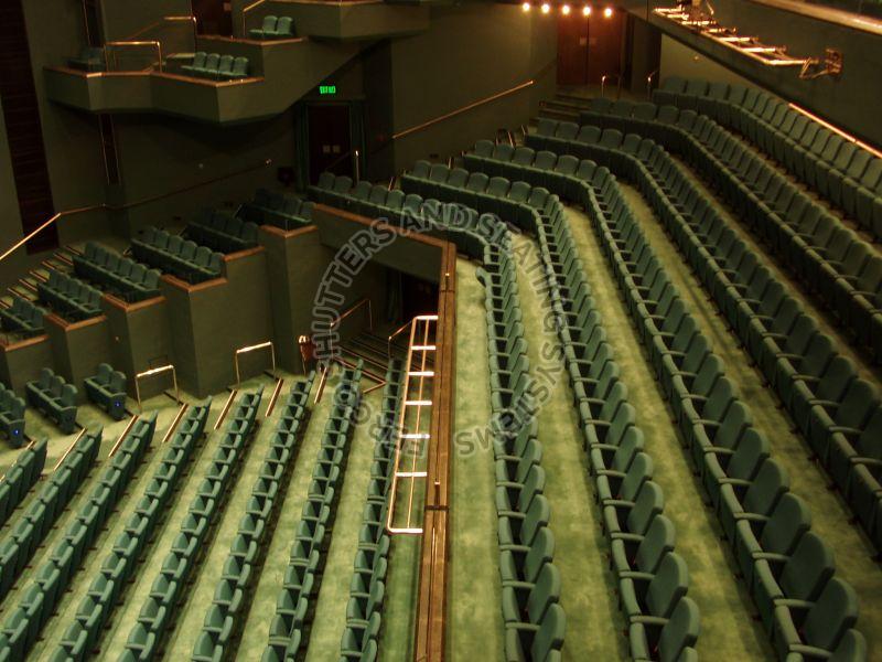 Blow Moulded Durable Polymer Auditorium Seating System, Feature ...