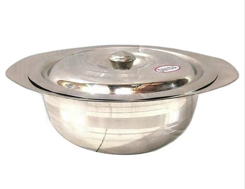 Onida Silver Round Stainless Steel Serving Donga, for Kitchen at Rs 95 ...