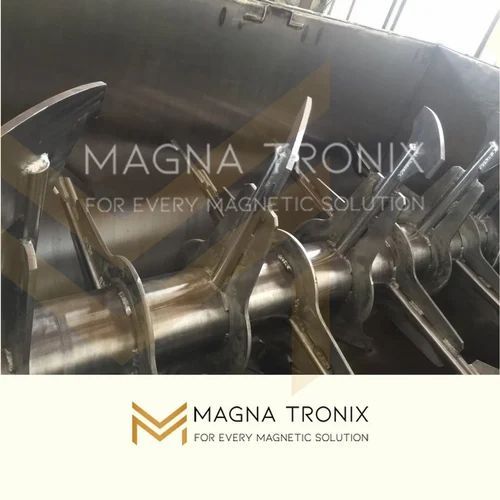 Silver Automatic Single Shaft Paddle Mixer Machine, Certification : ISO ...