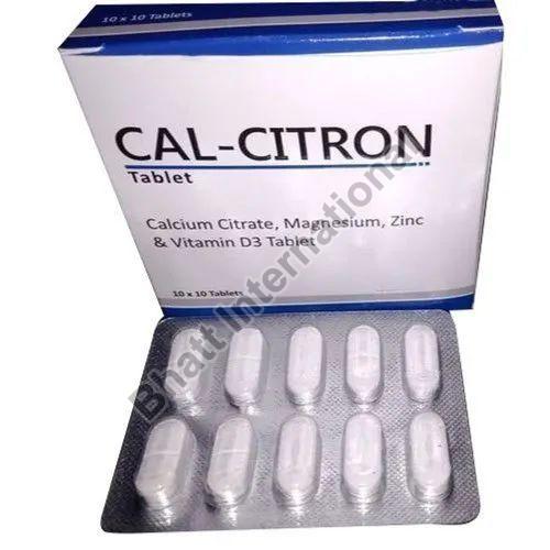 Cal-Citron Tablets, for Clinical, Hospital, Personal, Packaging Type ...
