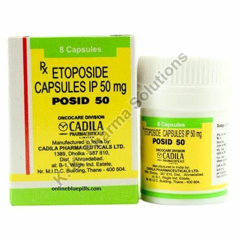 POSID 50 MG (ETOPOSIDE CAPSULES), Grade : Pharmaceutical Grade, Purity ...