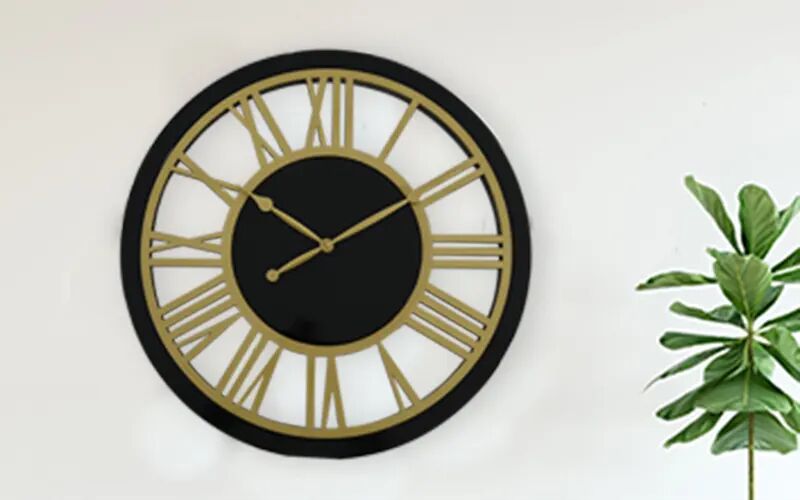 Royaloak MDF Modern Ring Wall Clock at Rs 4,500 / Piece in Ghaziabad ...