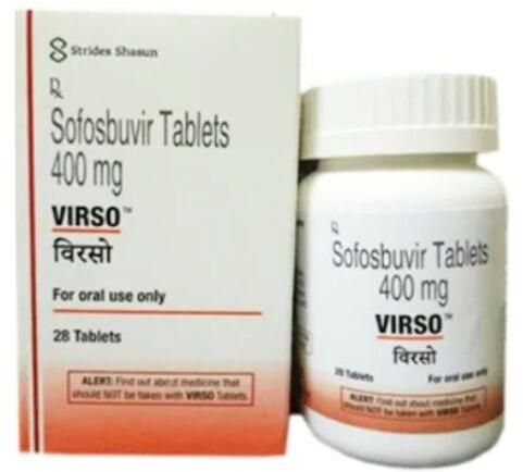 Virso Tablets, Composition : Sofosbuvir, Prescription : Prescription at ...
