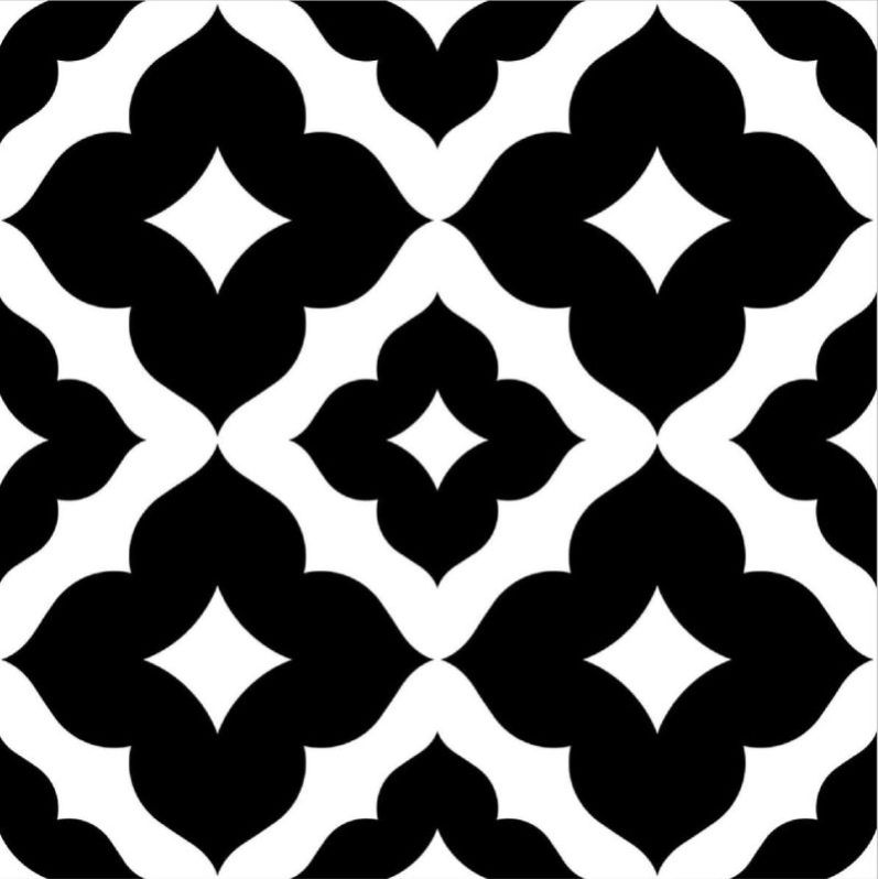 CR-6006 Black and White Series Ceramic Floor Tiles at Best Price in Morbi - ID: 7647161