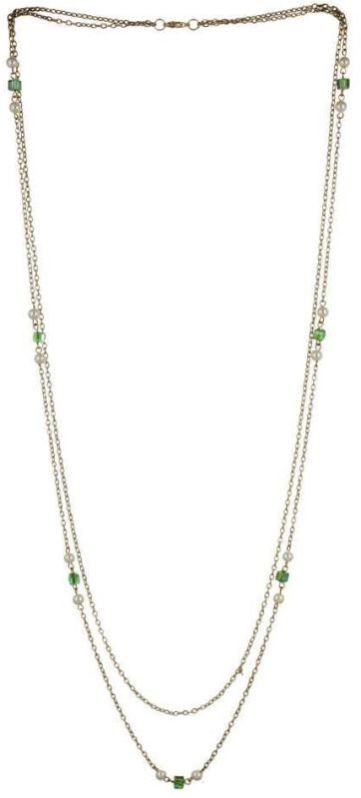 Layer Chain With White Beads And Pipe at Rs 300 in Delhi - ID: 7696697