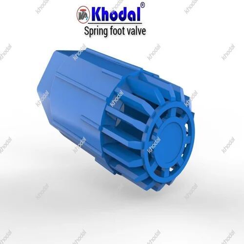 Plastic Blue Spring Foot Valve, Packaging Type : Single PC Box Paking ...