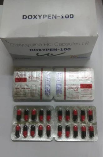 100mg Doxypen Capsules, Composition : Doxycycline Hcl at Rs 190 in Nagpur - ID: 7711763