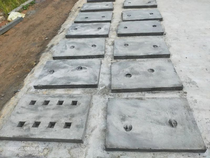 Plain Solid Flooring Cement Slabs, Shape : Rectangular at Rs 350 in ...